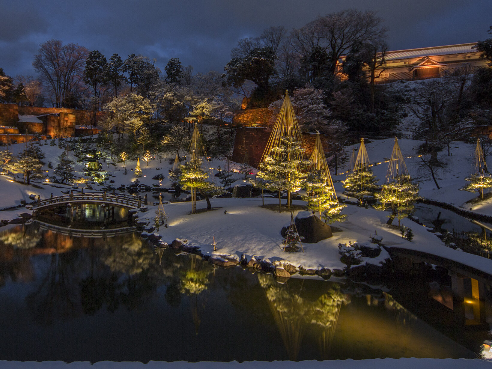 Winter Lighting Event in Kenrokuen Garden 2025